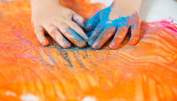 Messy play ideas